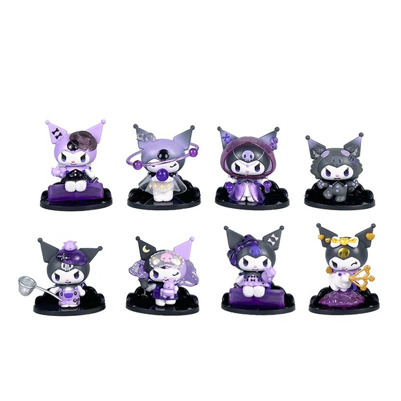 Toys | 8pcs Sanrio Werewolves Millers Hollow Series Blind Box Kuromi Action Figures | Poshmark